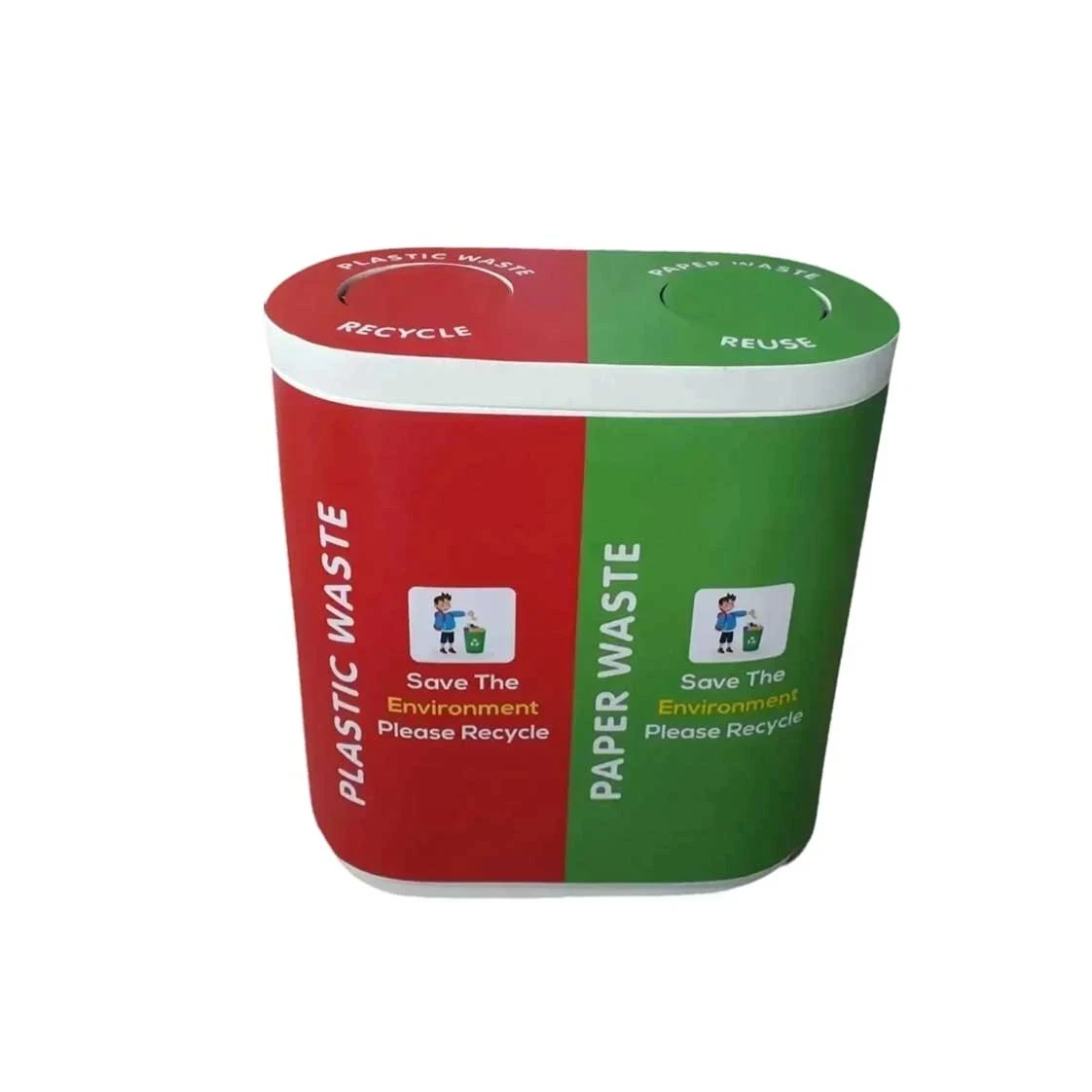 Fiber Duo & Trio Dustbin Manufacturer from New Delhi